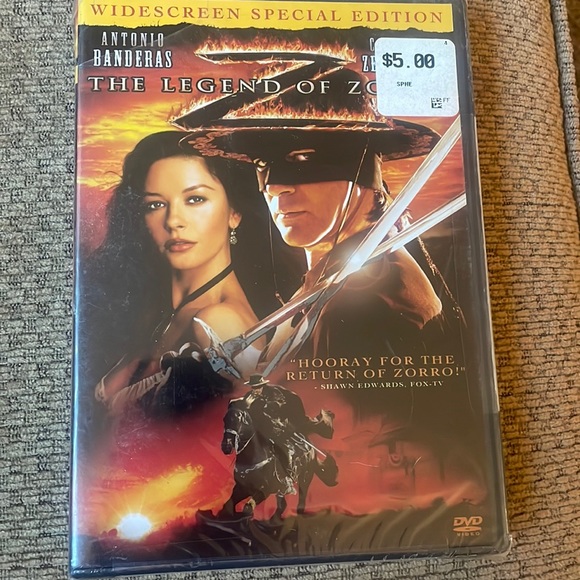 The Legend Of Zorro Dvd